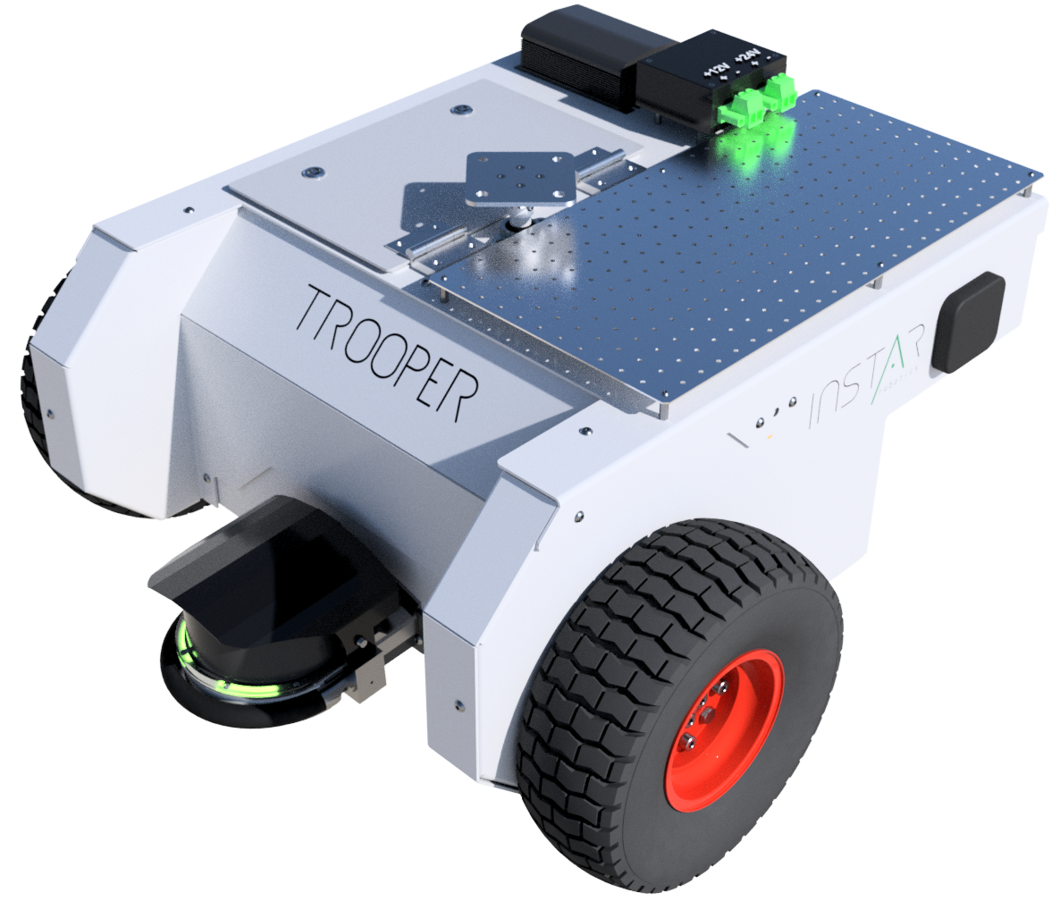 TROOPER Scholar : Plateforme robotique intérieure/extérieure pour la ...